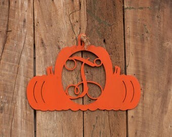 Pumpkin door hanger | Etsy