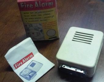 Vintage fire alarm | Etsy