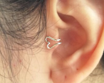 Fake tragus piercing | Etsy