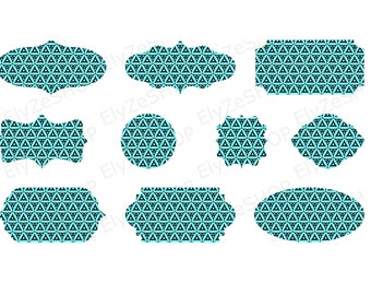 Oval frame svg | Etsy