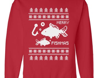 Fishing sweater | Etsy