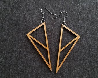 Elongated triangle | Etsy