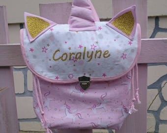 Unicorn school bag | Etsy