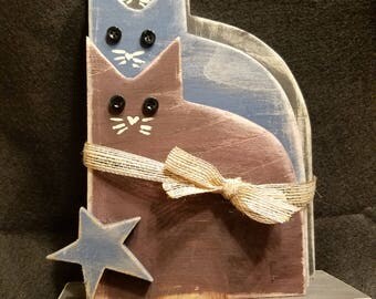 Primitive cat | Etsy