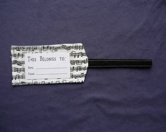 Luggage Tag or Instrument Case ID for Violin players