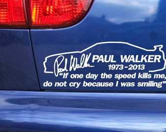 Paul walker | Etsy
