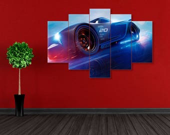 Car wall art | Etsy