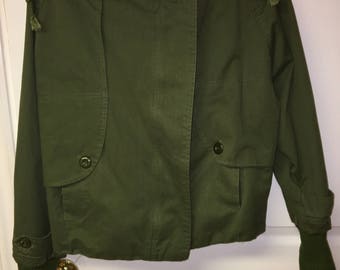 Army green coat | Etsy