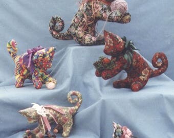 Stuffed cat pattern | Etsy