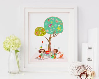 Luxe Nursery Decor Wall Art for Babies & Children. by MajeakAnn