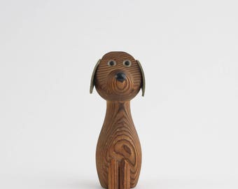 Wooden dog | Etsy