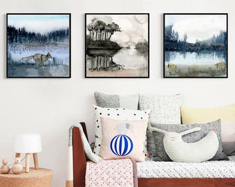 Woodland home decor | Etsy