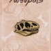 Amargasaurus Enamel Pin