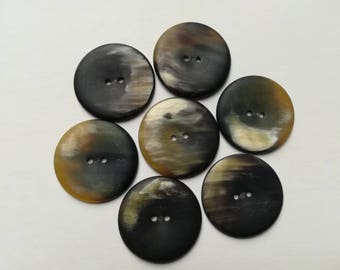 Horn buttons | Etsy