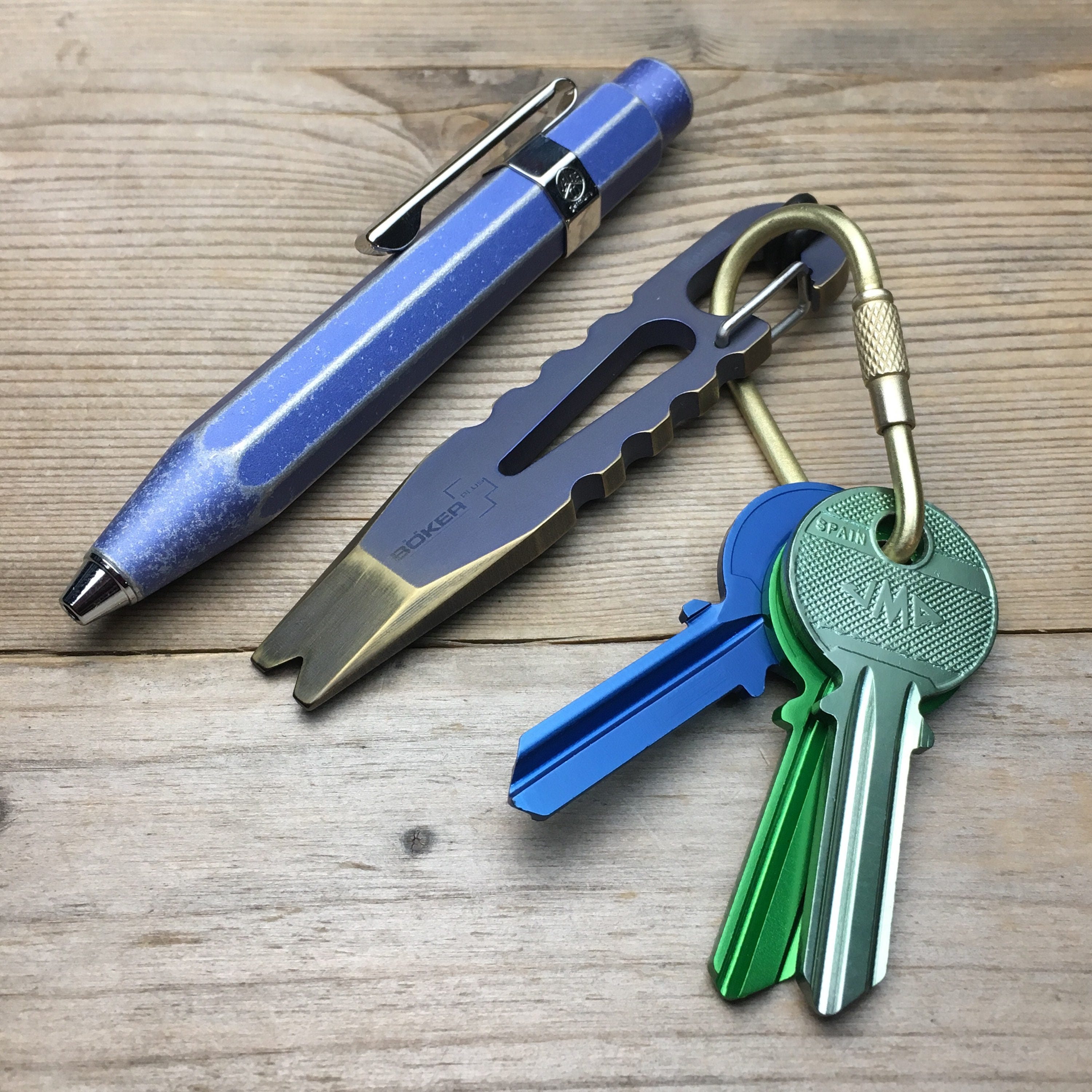 EDC Multi-tool Pry-Bar Titanium by Boker