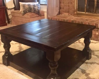 Square coffee table | Etsy