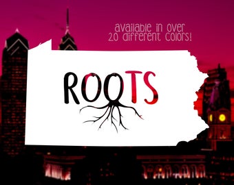 Roots decal | Etsy