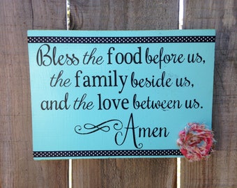 Dinner prayer | Etsy