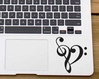 Music notes decal | Etsy