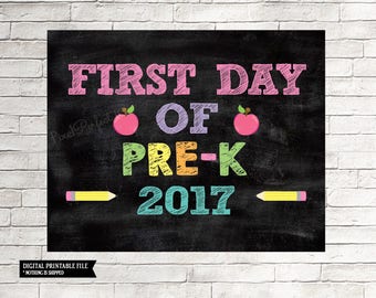 Preschool sign | Etsy