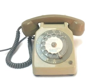 Téléphone à cadran vintage | Etsy