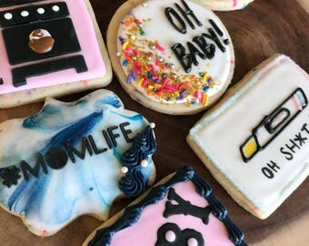 Pregnancy cookies | Etsy