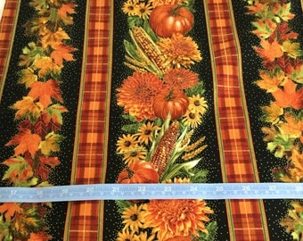 Border print fabric | Etsy