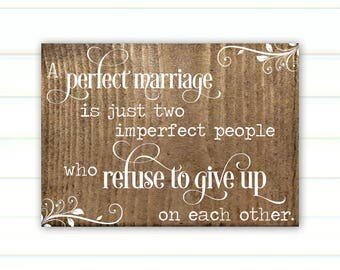 Marriage quote | Etsy