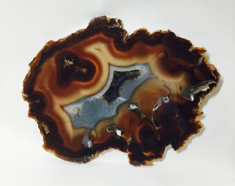 Large agate slice | Etsy