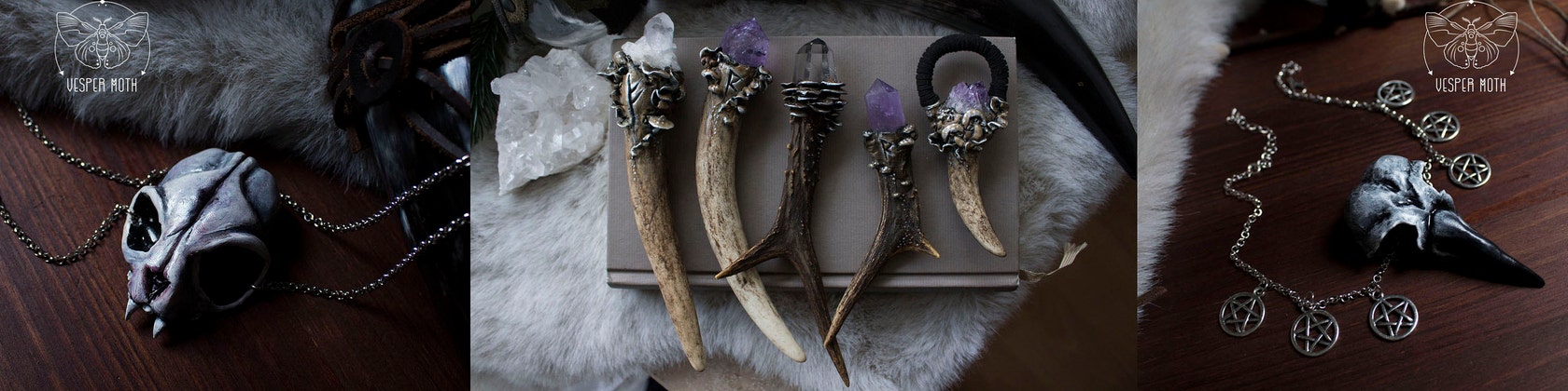 Vesper Moth by vespermoth on Etsy