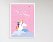 Unicorn wall decor | Etsy