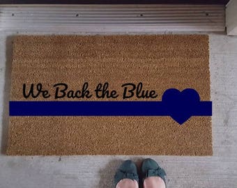 Back the blue | Etsy