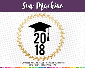 Class of 2018 svg | Etsy