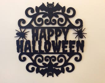 Halloween laser cut | Etsy