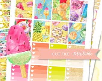 Fruit stickers | Etsy