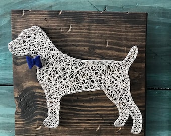 Dog string art | Etsy