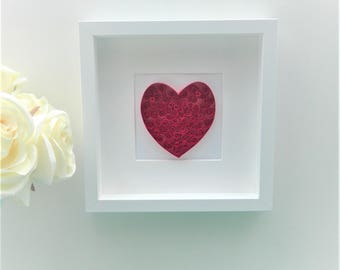 Quilled heart | Etsy