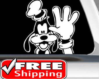 Goofy decal | Etsy