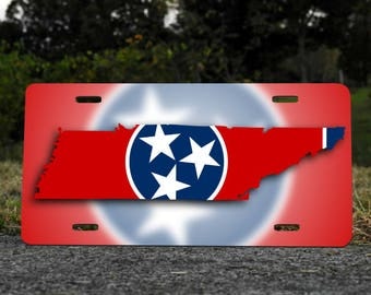 Tennessee state flag | Etsy