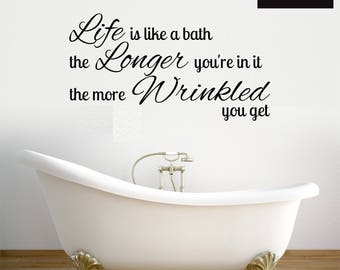 Bathroom quotes | Etsy