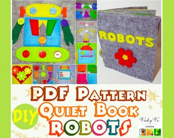 Quiet book pattern | Etsy