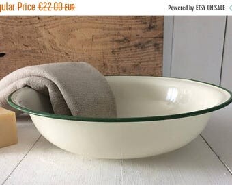 Enamel wash basin | Etsy