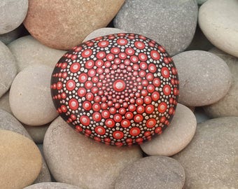 Mandala stone | Etsy