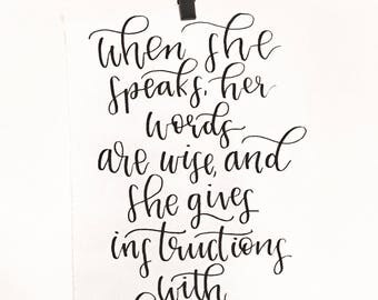 Hand lettered sign | Etsy