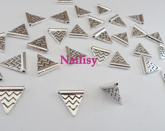 Triangular beads | Etsy