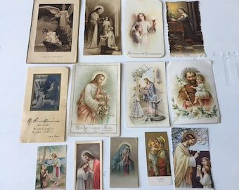 Vintage holy cards | Etsy