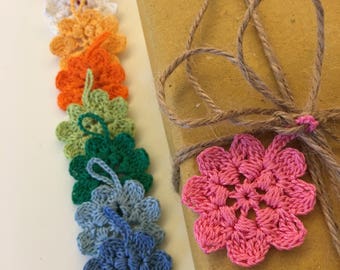 Crochet gift tags | Etsy