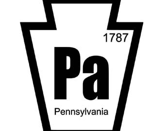 Keystone sticker | Etsy