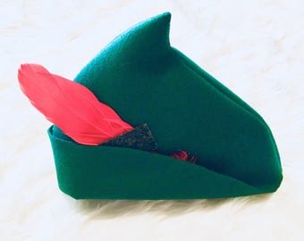 Peter pan hat | Etsy