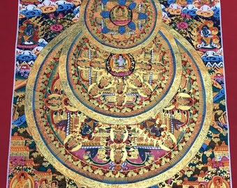 Mandala painting | Etsy